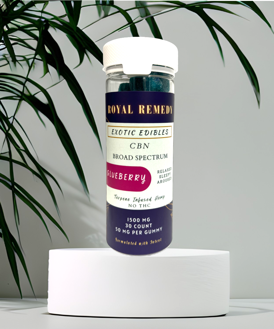CBN Gummies - Glueberry (1500mg) | Royal Remedy – S2S
